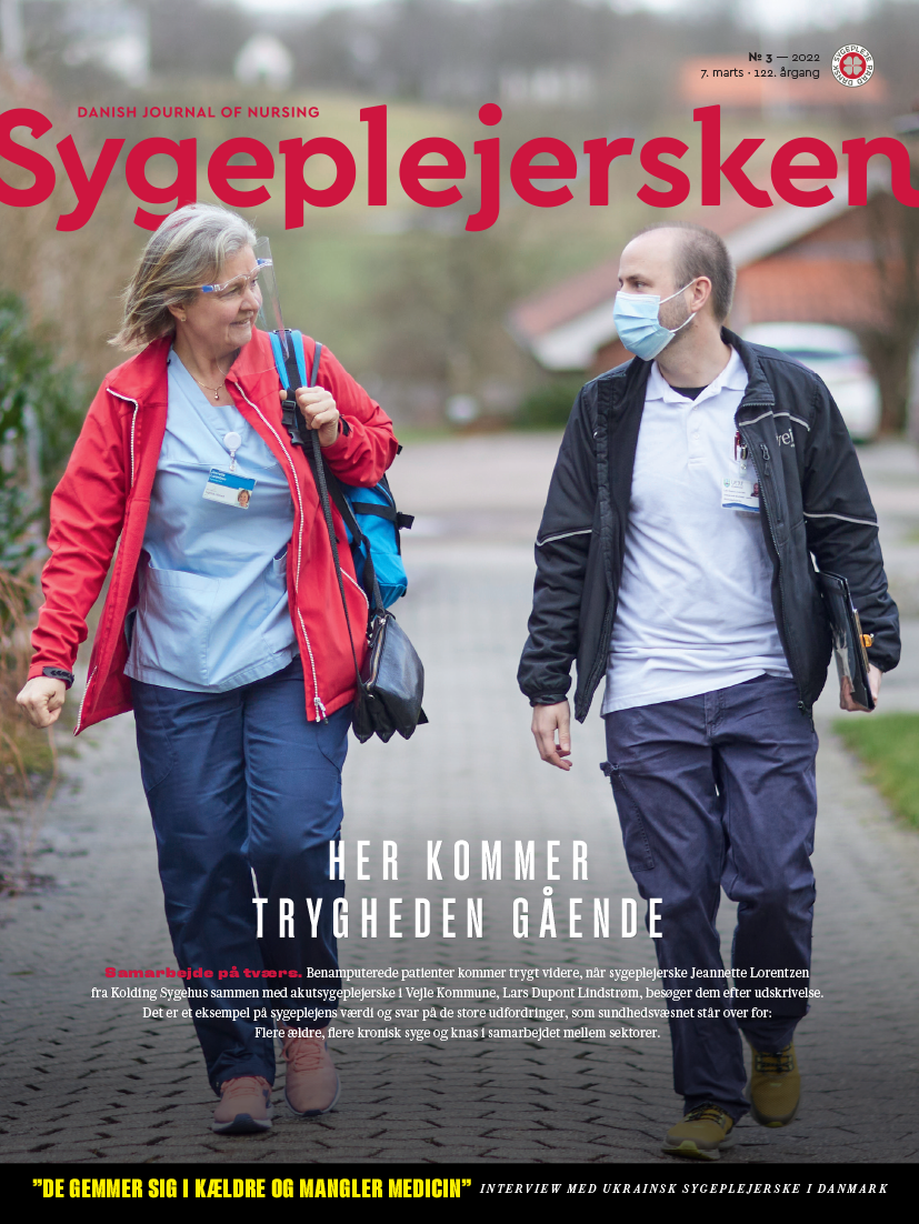 Sygeplejersken Årgang 2022 nr. 3 | dsr.dk