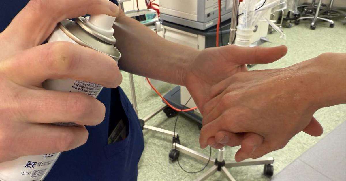 Kulde mindsker ubehag ved anlæggelse af venflon | dsr.dk